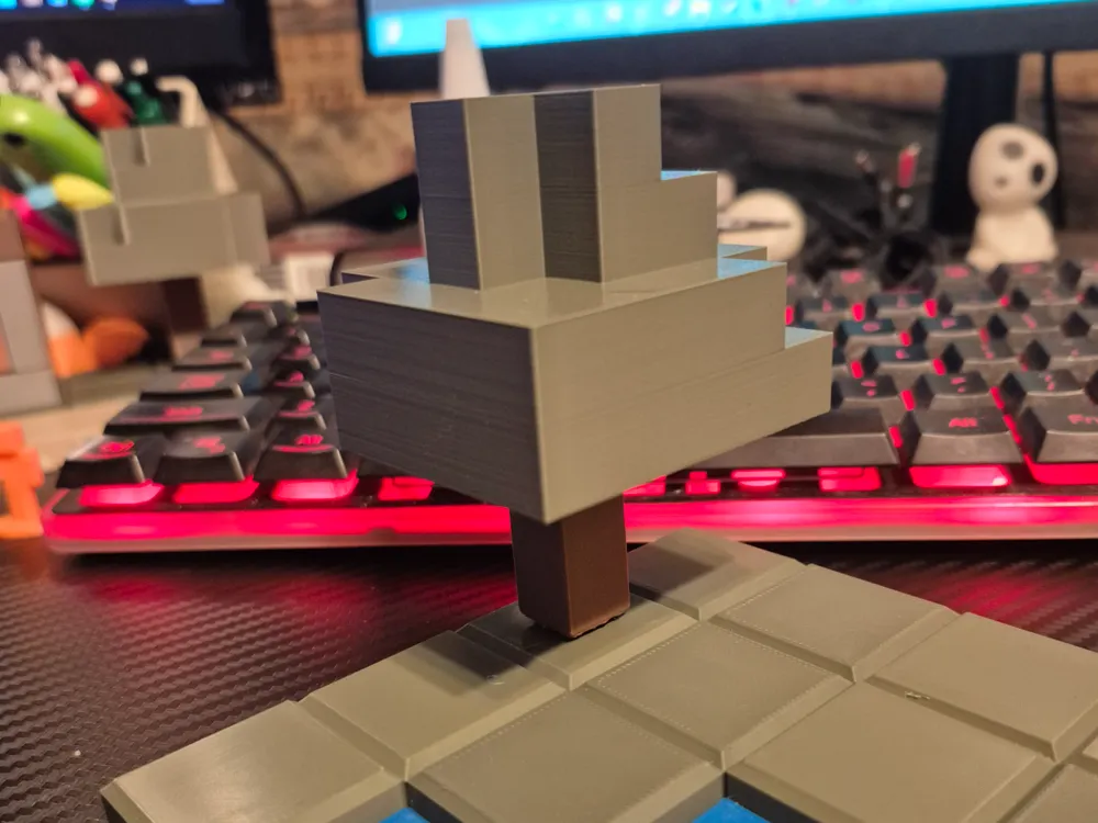 DND tile Oak Tree - Free 3D Print Model - MakerWorld