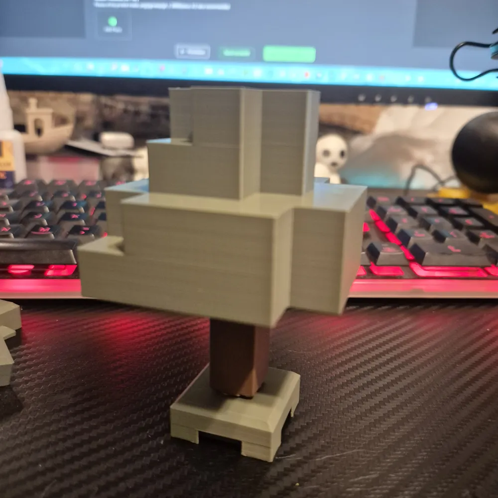 DND tile Oak Tree - Free 3D Print Model - MakerWorld