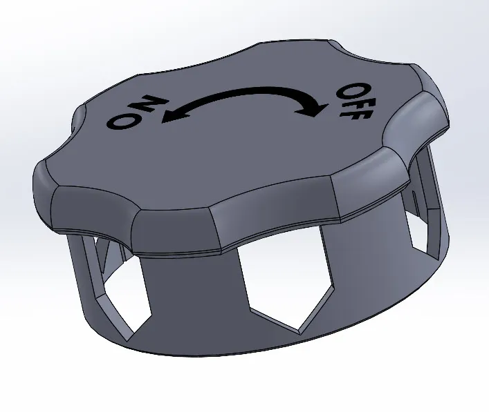 Gas Cylinder Valve Position Indicator - Free 3D Print Model - MakerWorld