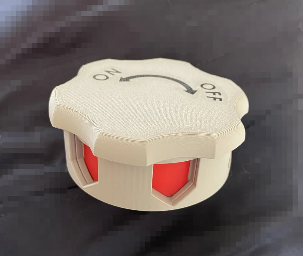 Gas Cylinder Valve Position Indicator - Free 3D Print Model - MakerWorld