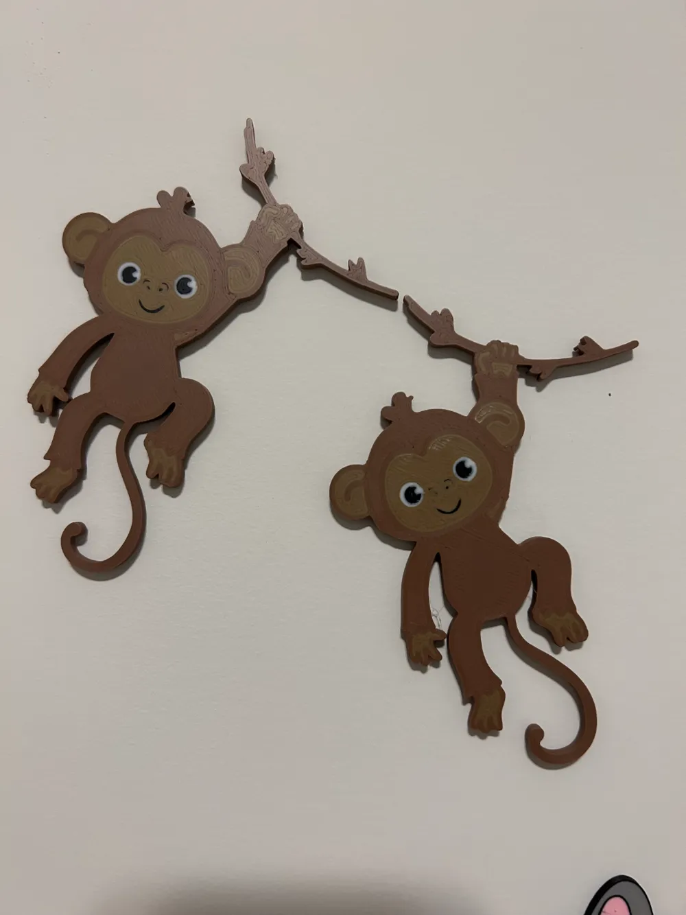 Cute Monkey Wall Decor for Child/Nursery Room by tbosley02 - MakerWorld