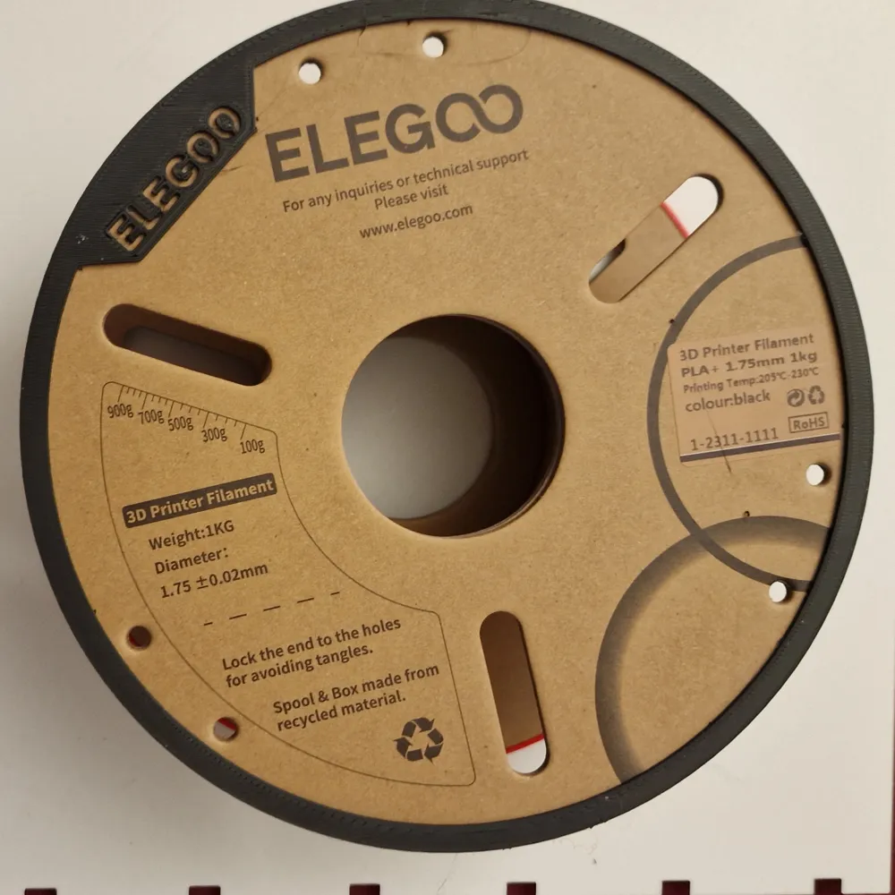 Cardboard spool adapter for Elegoo filament spools by hsispeg - MakerWorld