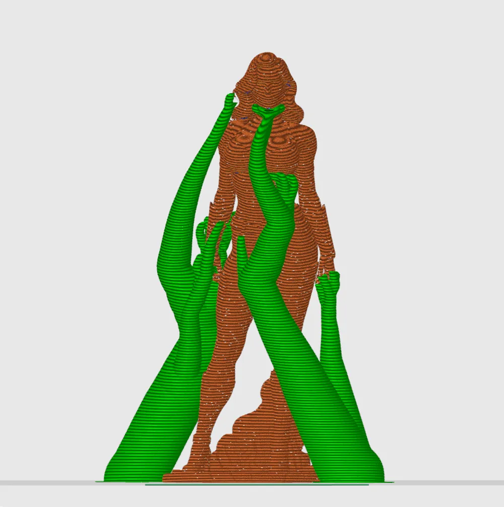 Wonder Girl Action Costume figurine - Free 3D Print Model - MakerWorld