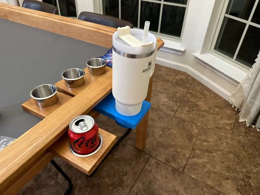 Large cupholder for Brimhart Board Game Table - Free 3D Print Model ...