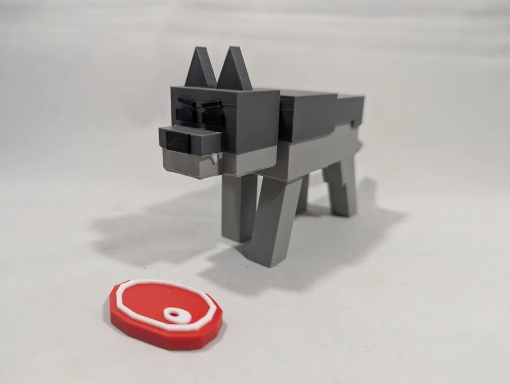 Wolf from 99 Nights in the Forest - Free 3D Print Model - MakerWorld