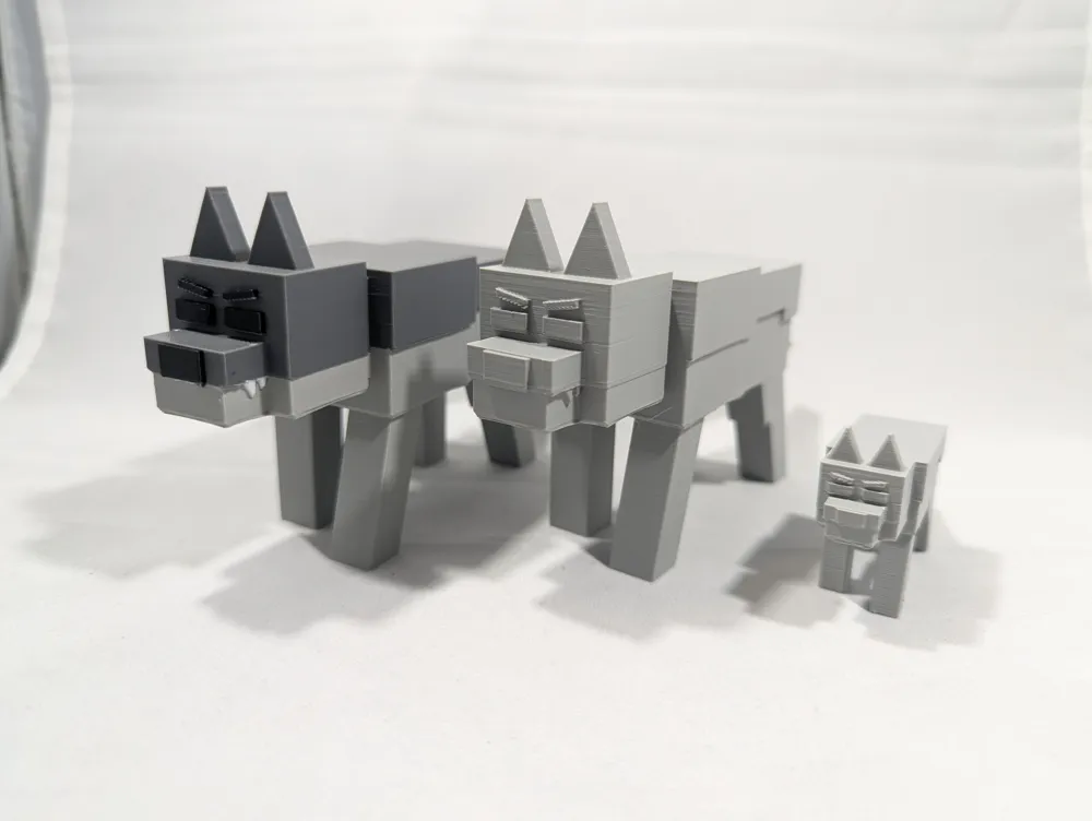 Wolf from 99 Nights in the Forest - Free 3D Print Model - MakerWorld