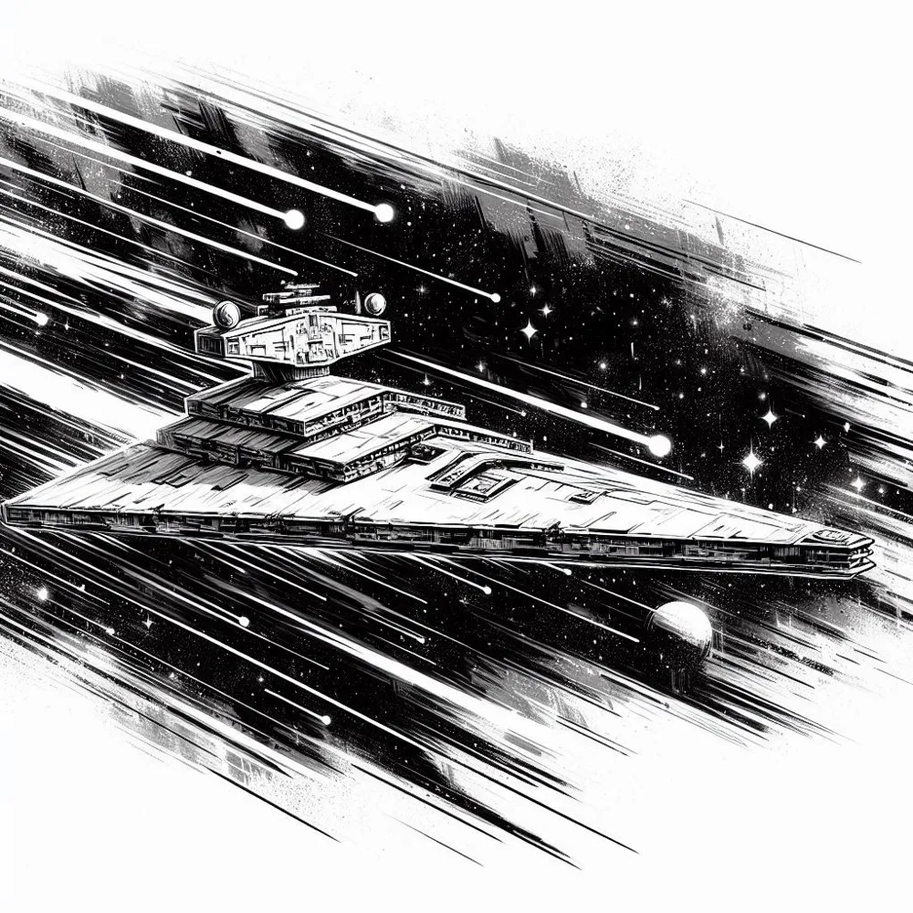 Star Destroyer - Star Wars - Hueforge by BeaN - MakerWorld