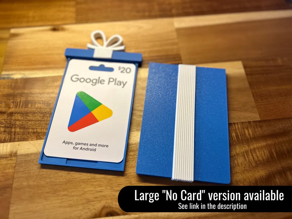 Gift Card Holder - Gift Box Edition by Rusty Tractor MakerWorld ...