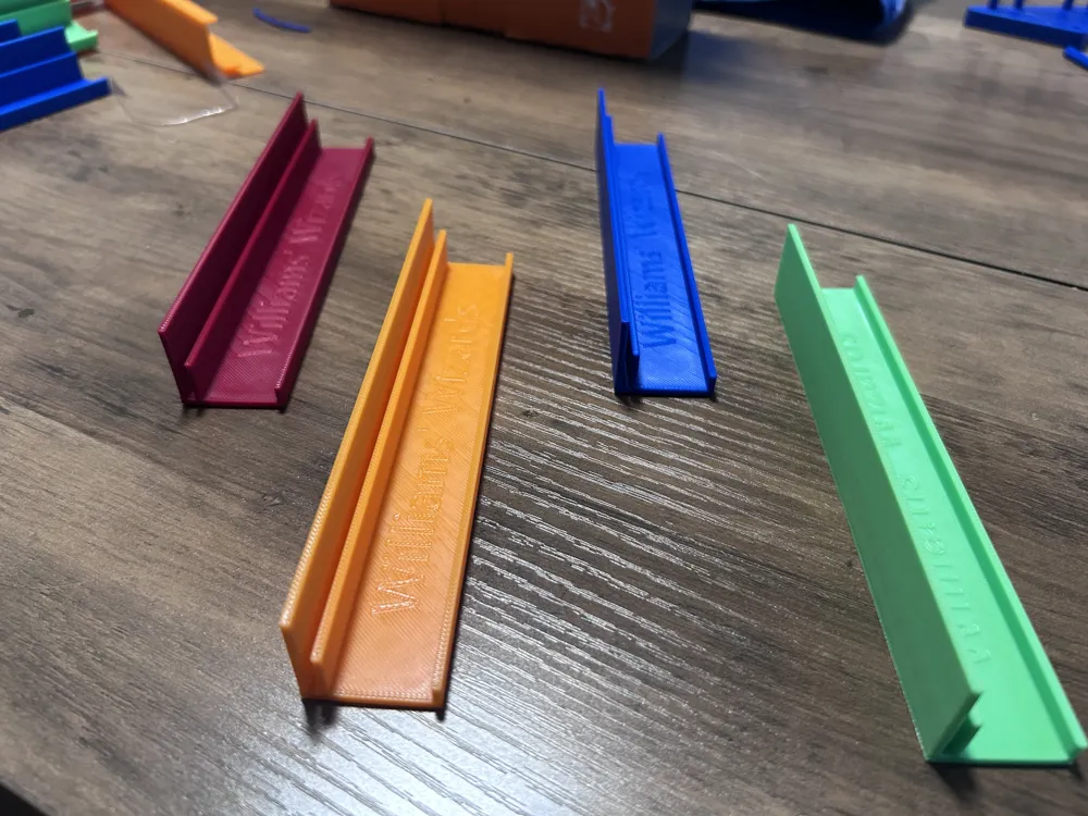 Classroom Nametag/sentence strip holder by Mike1120 MakerWorld ...