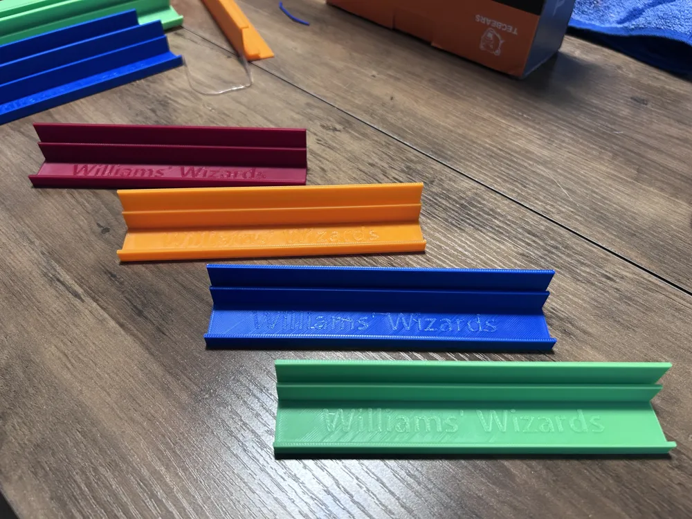 Classroom Nametag/sentence strip holder by Mike1120 MakerWorld ...