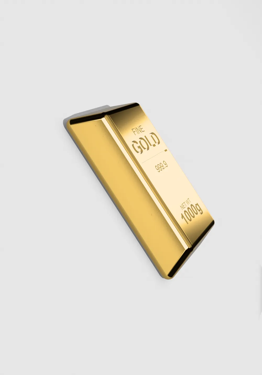 Gold Bar (Real Size) by cagriahiskali - MakerWorld