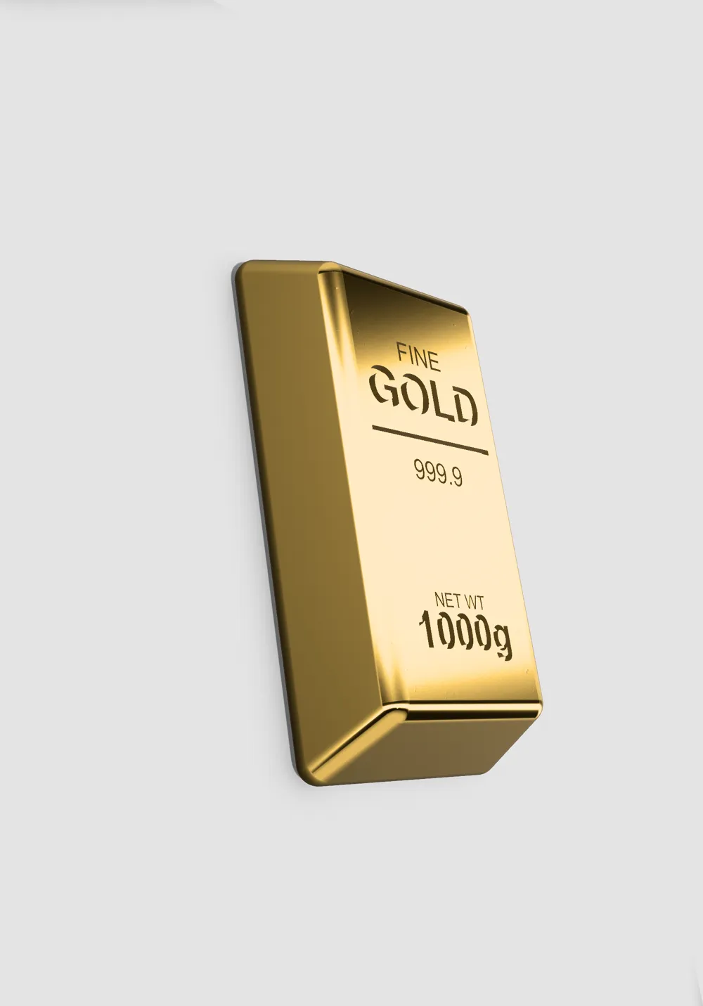 Gold Bar (Real Size) by cagriahiskali - MakerWorld