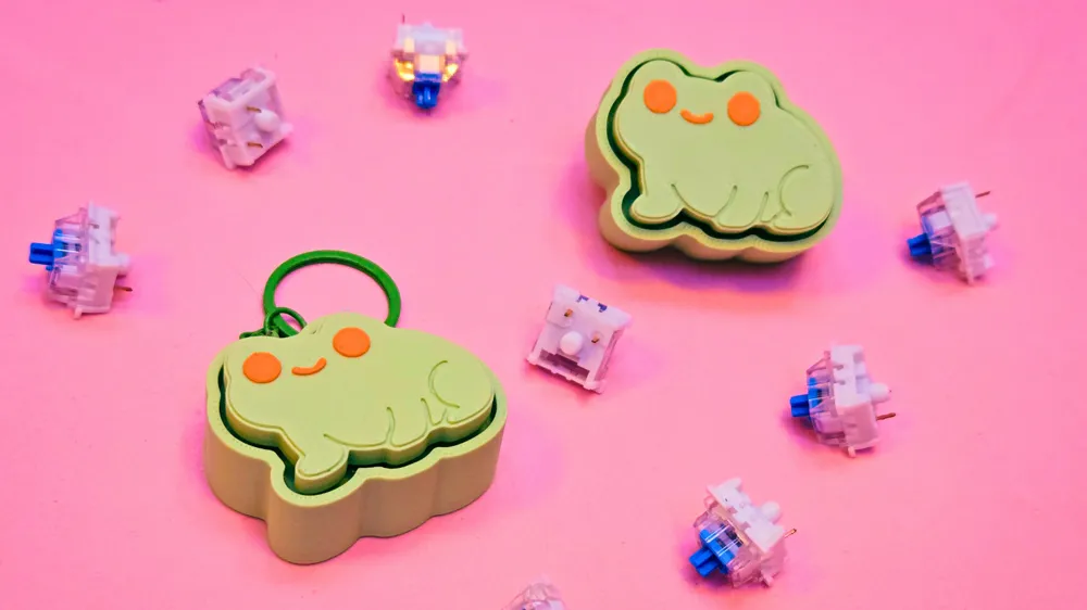 Little Froggo Fidget Clicker - Free 3D Print Model - MakerWorld