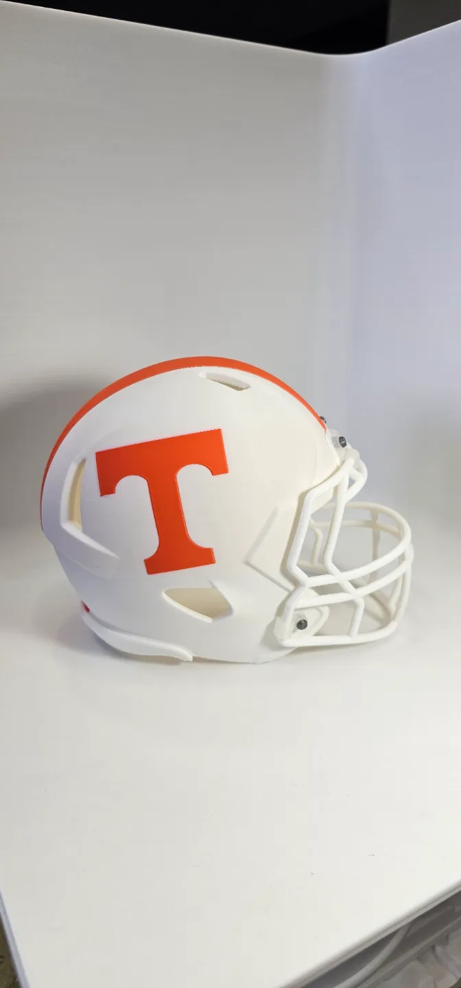 Tennessee Volunteers Vols Football Helmet - Free 3D Print Model ...
