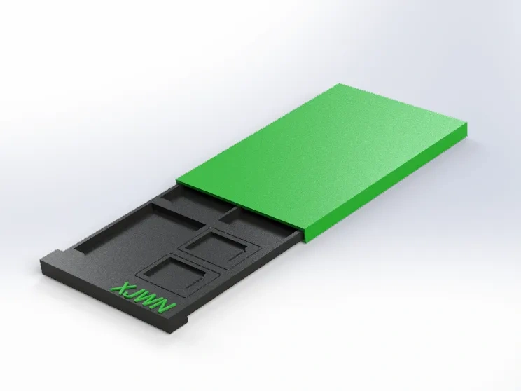 SD Card Case/3+2 Card Slots by 星际蜗牛 - MakerWorld