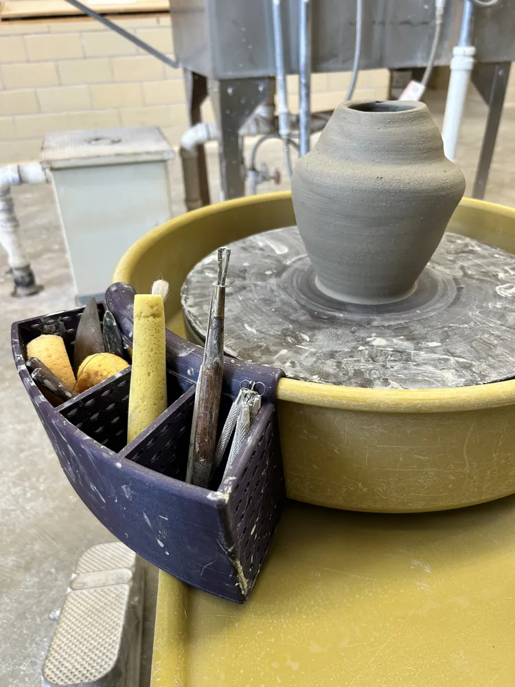 Pottery Wheel Tool Holder - Free 3D Print Model - MakerWorld