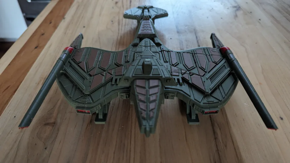 Klingon Negh'Var Battle Cruiser in 1:2000 Scale by coppertop_01 ...