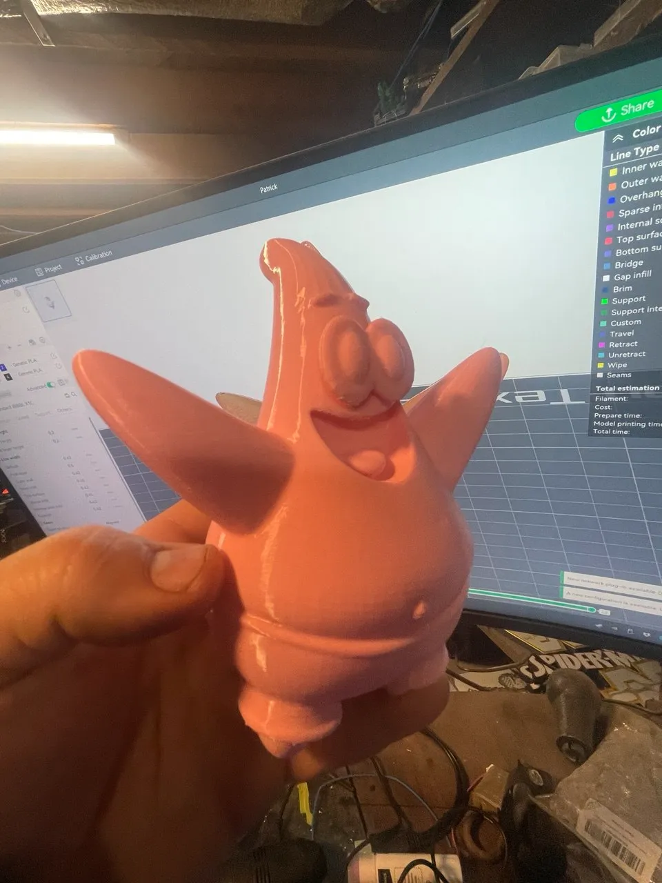 Patrick Star From Spongebob by brookse3d - MakerWorld