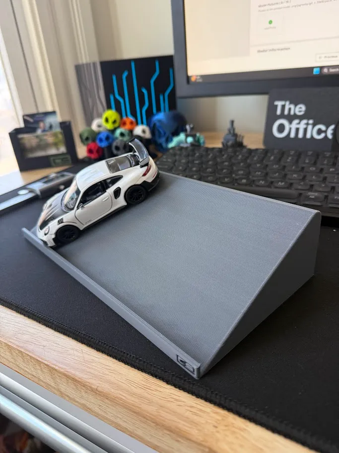 1/36 Model Car Display Shelf Ramp by ColinSmith978 - MakerWorld