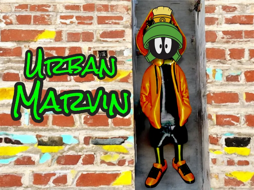 Urban Style Marvin Toon Head bunny by Major League Mods MakerWorld ...