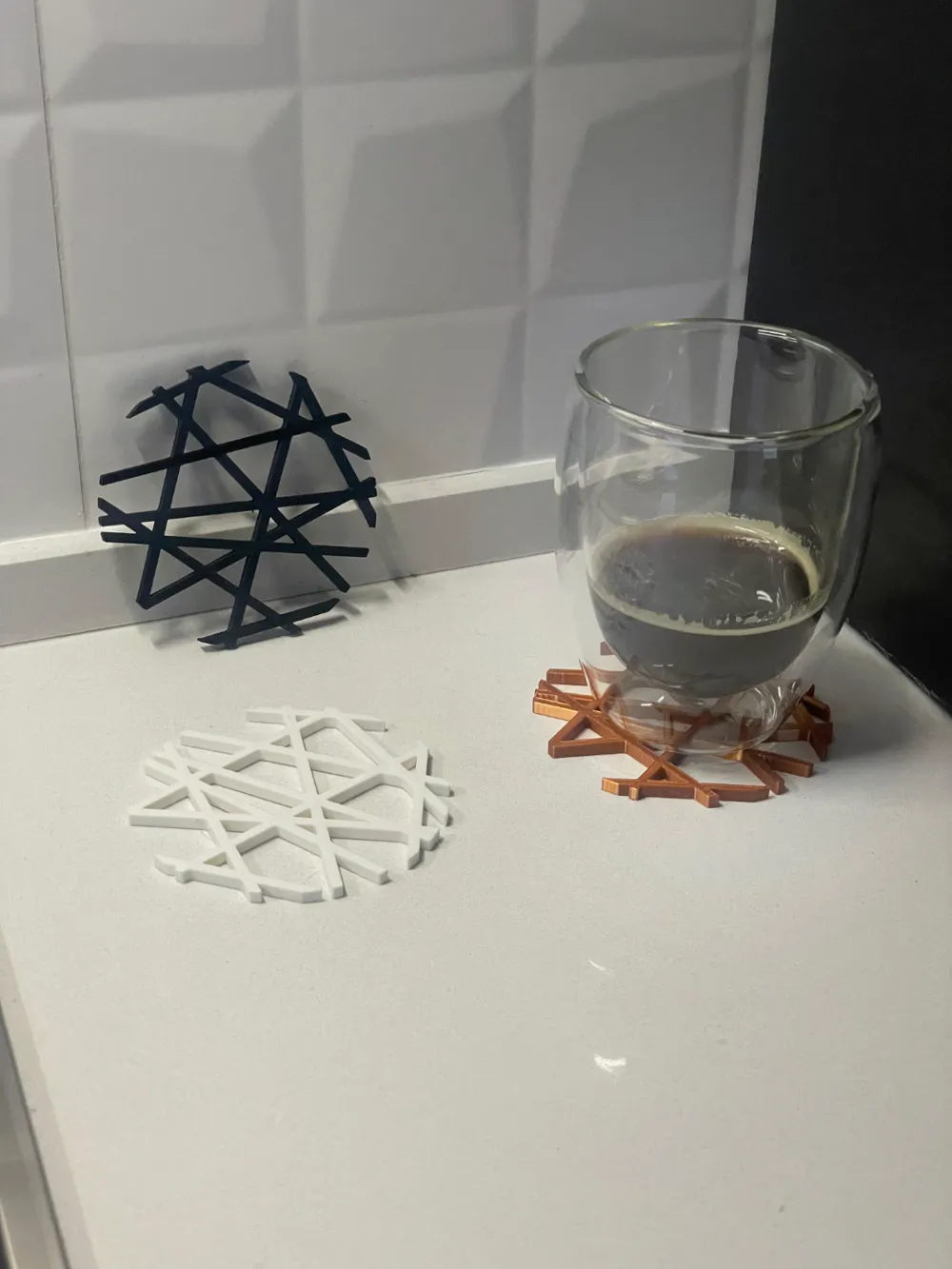 Modern Coaster v1 (Round) by radupersoiu - MakerWorld
