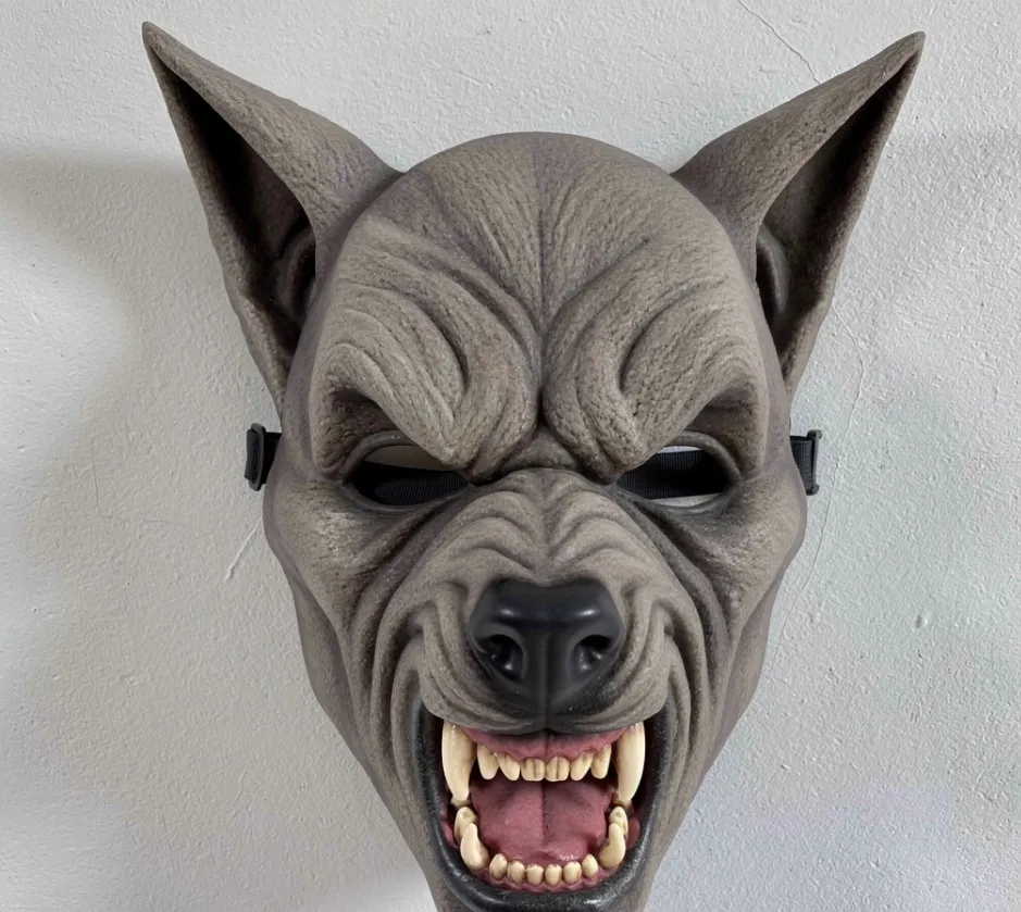 Werewolf Mask "NO HAIR" - Free 3D Print Model - MakerWorld