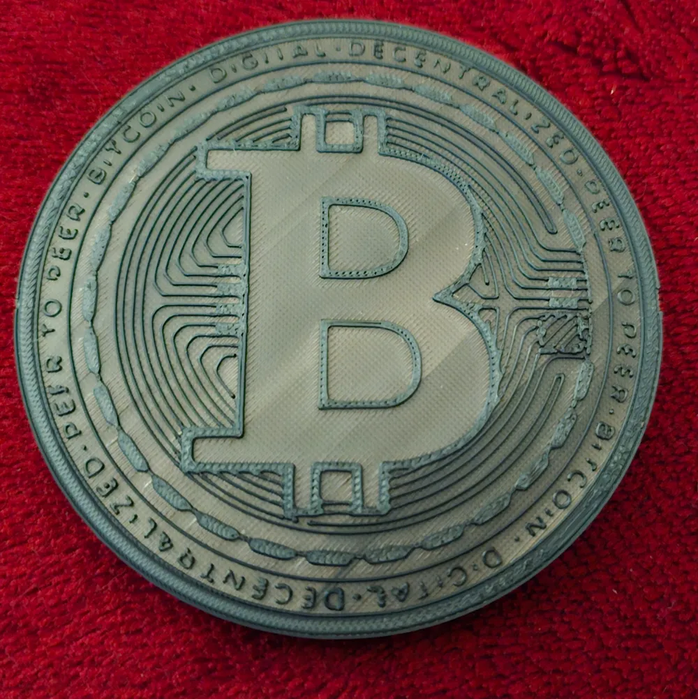 Bitcoin Coaster No AMS Required by Darren - MakerWorld