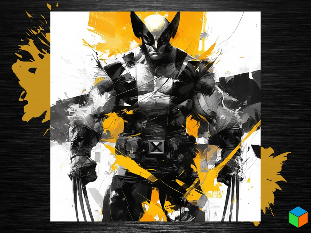 Classic Wolverine Color Pop Poster by 3D Prints By Vic - MakerWorld