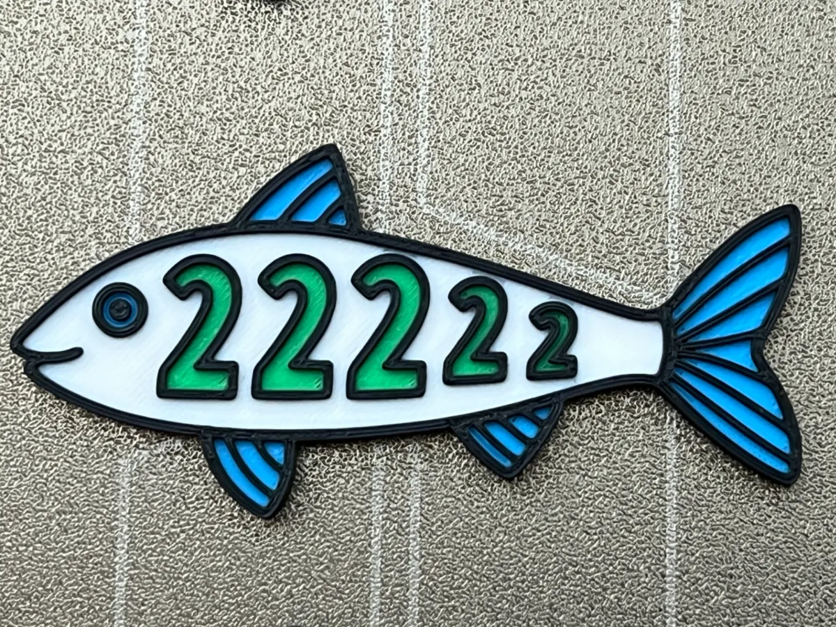 Two Fish Tactile Story Prop - Free 3D Print Model - MakerWorld
