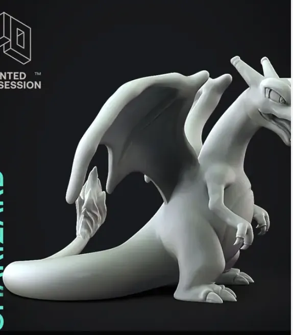 Charizard - Pokemon - Fan Art Remixed by knockout350 - MakerWorld