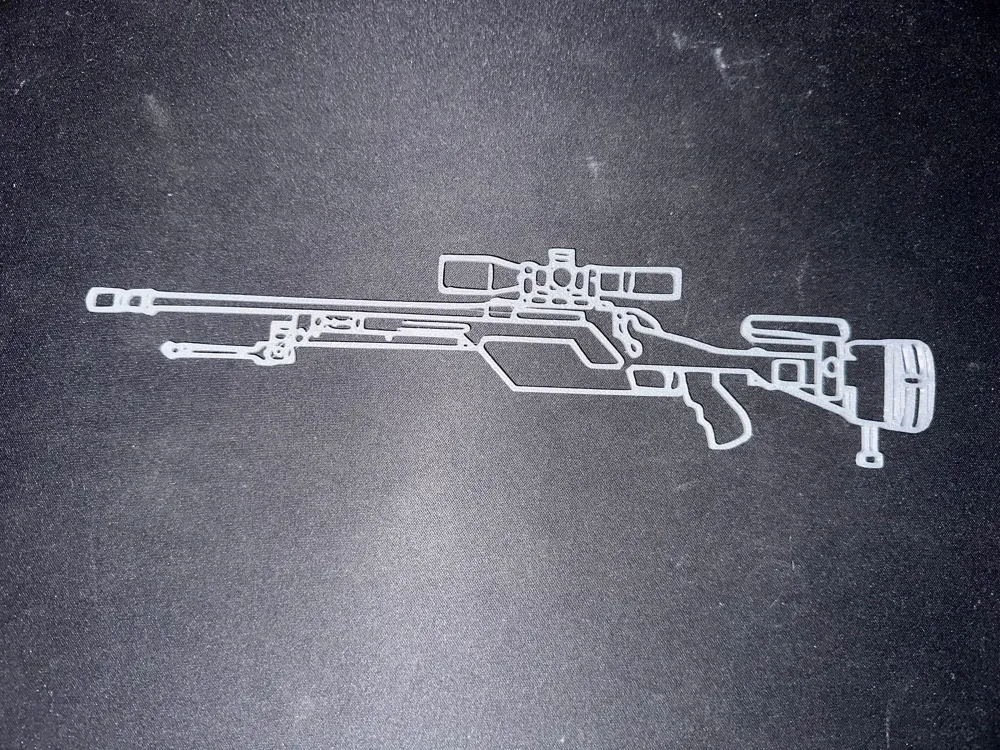 SSG 08 CSGO/CS2 Wall Art - Free 3D Print Model - MakerWorld