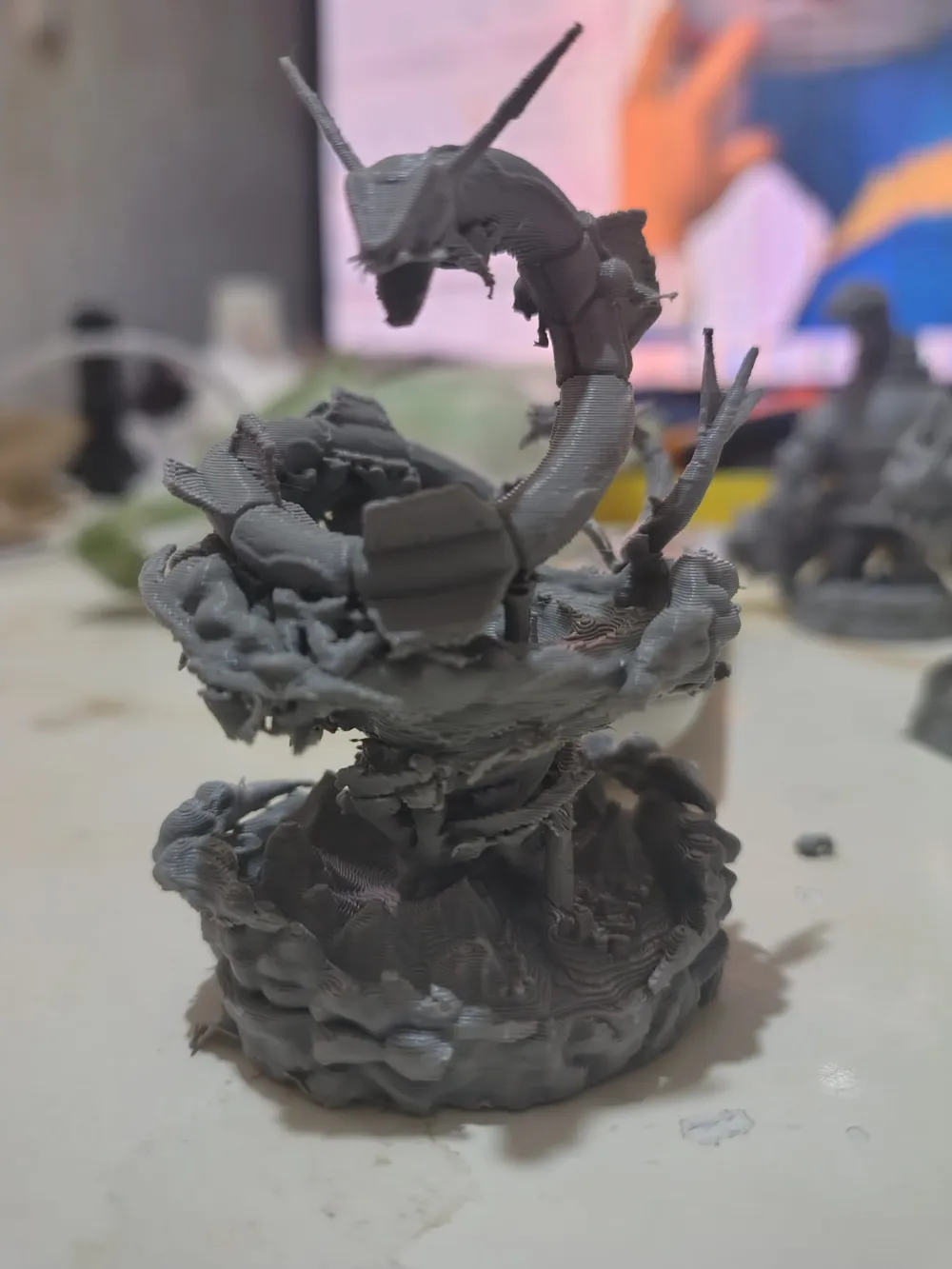 Rayquaza, pokemon - Free 3D Print Model - MakerWorld