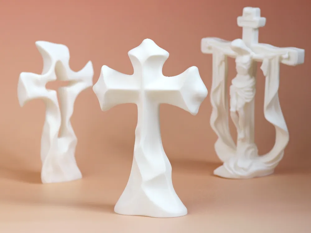 Cruz moderna de estilo tallado - Modelo de impresión 3D gratuito ...