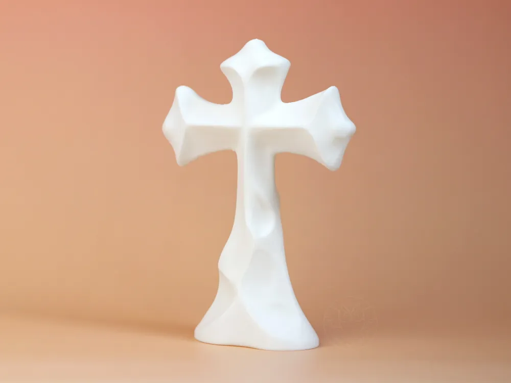 Cruz moderna de estilo tallado - Modelo de impresión 3D gratuito ...