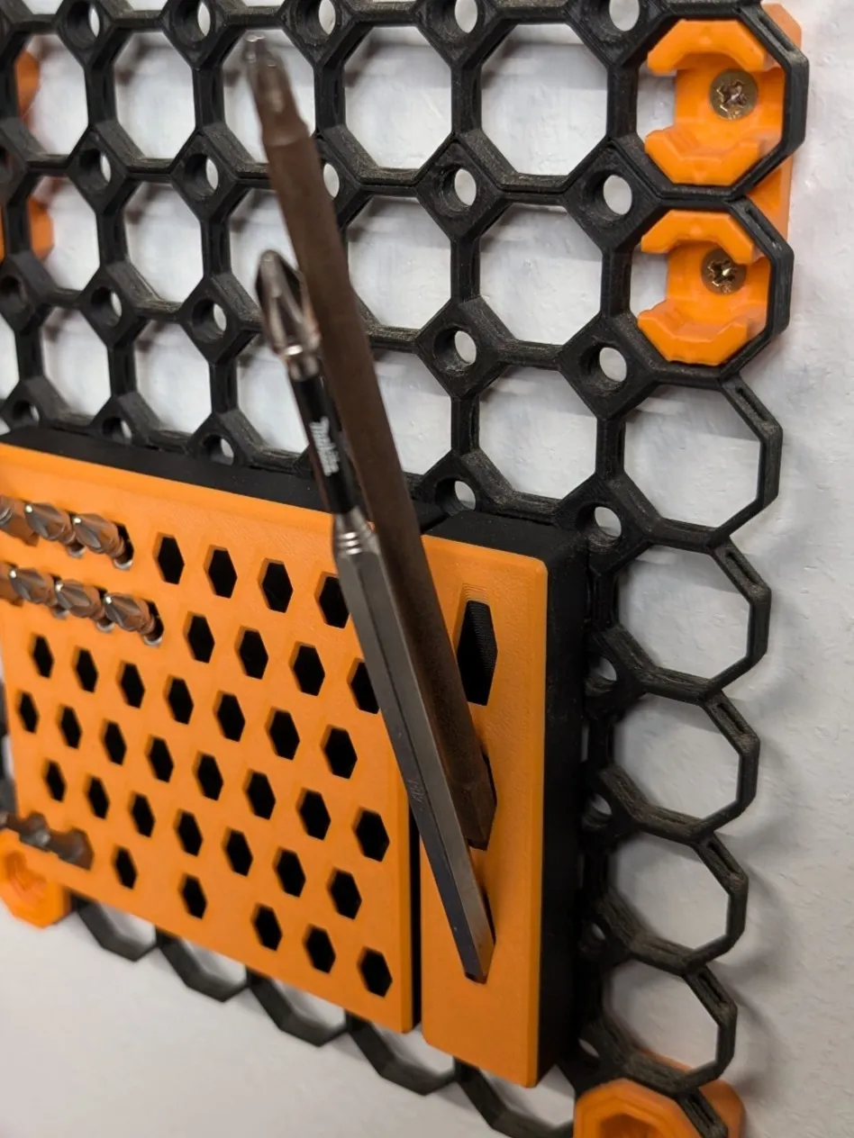 Multiboard Long Hex Bit Holder Remixed by Avenger MakerWorld: Download Free 3D Models