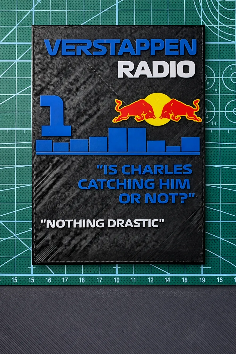 TEAM RADIO VERSTAPPEN 02 (2025) - Free 3D Print Model - MakerWorld