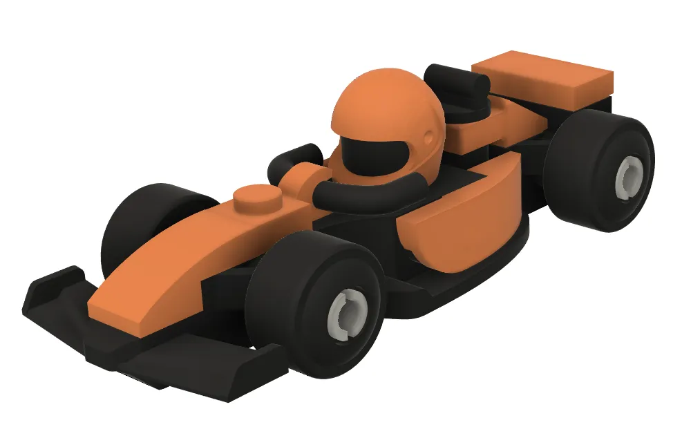 LEGOBRICK Mini F1 Racer | Build your own! by Enno Grensemann MakerWorld ...