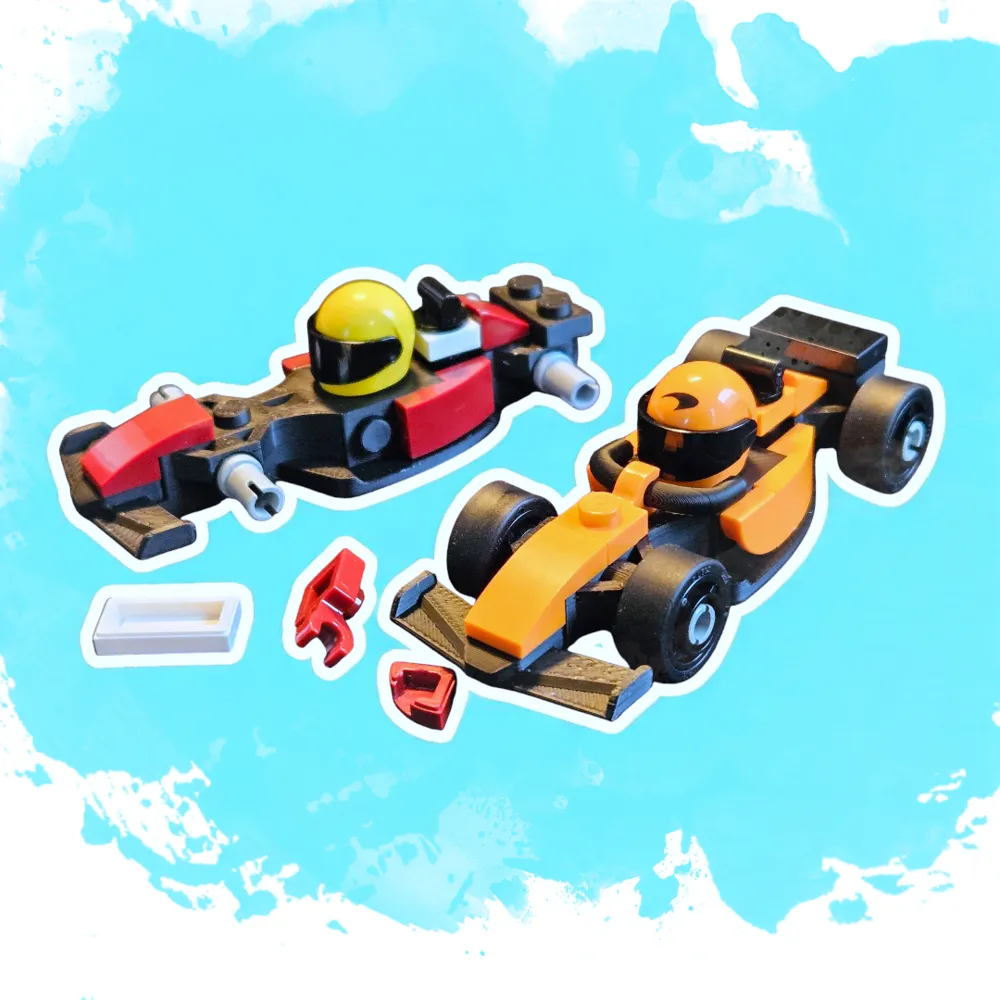 LEGOBRICK Mini F1 Racer | Build your own! by Enno Grensemann MakerWorld ...