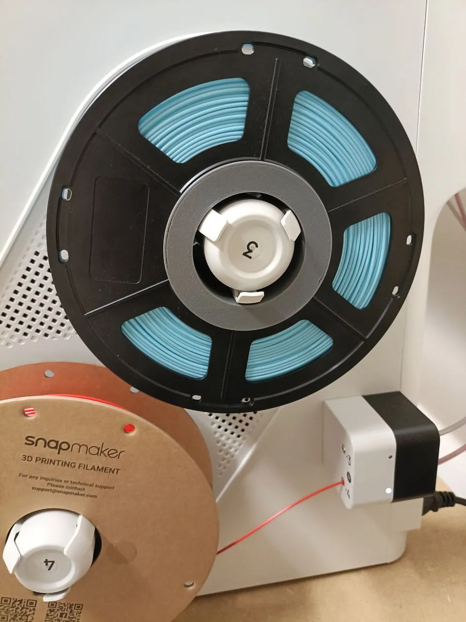 Snapmaker U1 Spool Adapter for 56 to 86 mm hole - Free 3D Print Model ...