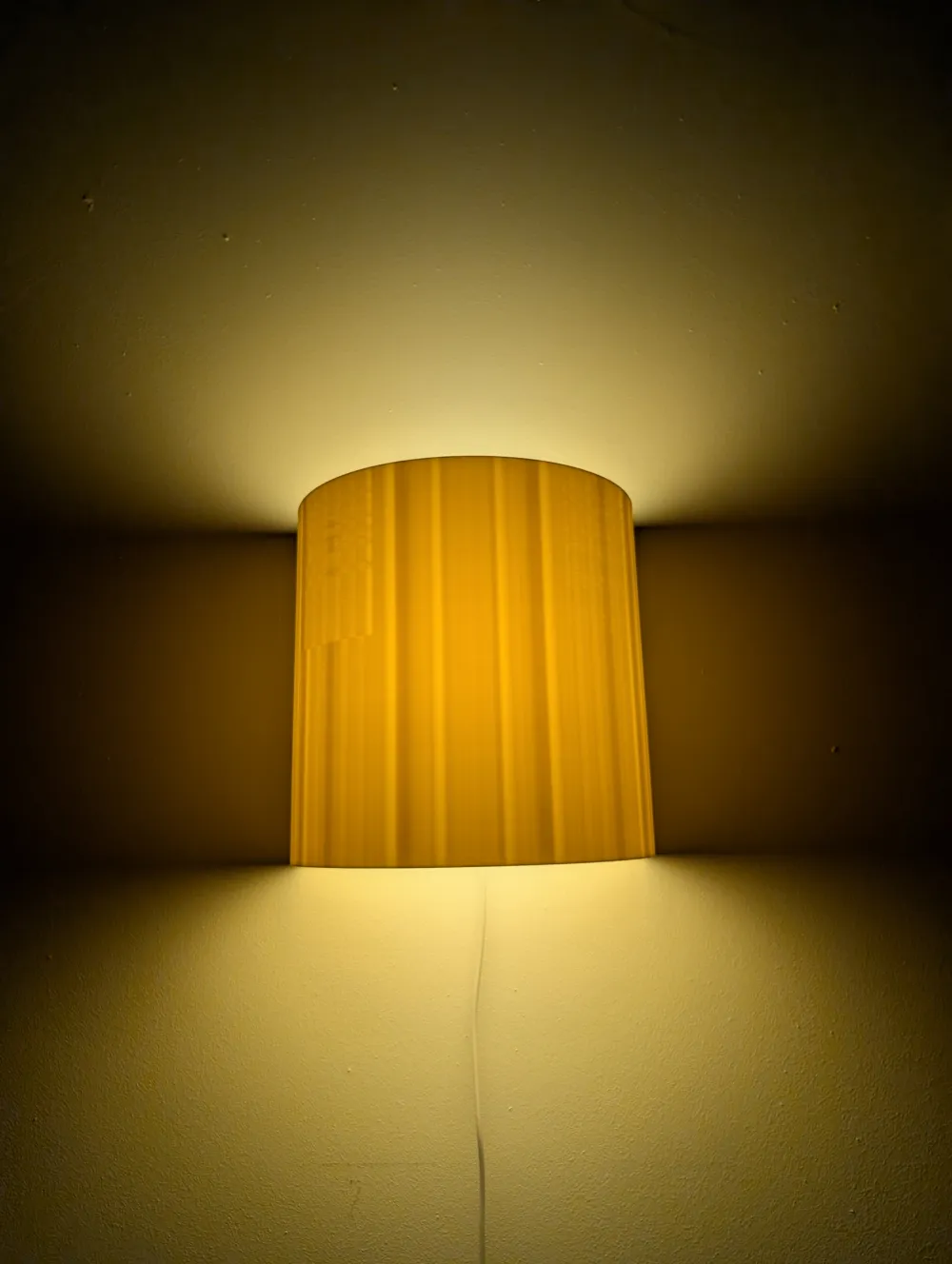 Wall lamp modular - lampshade changable in seconds - Free 3D Print ...