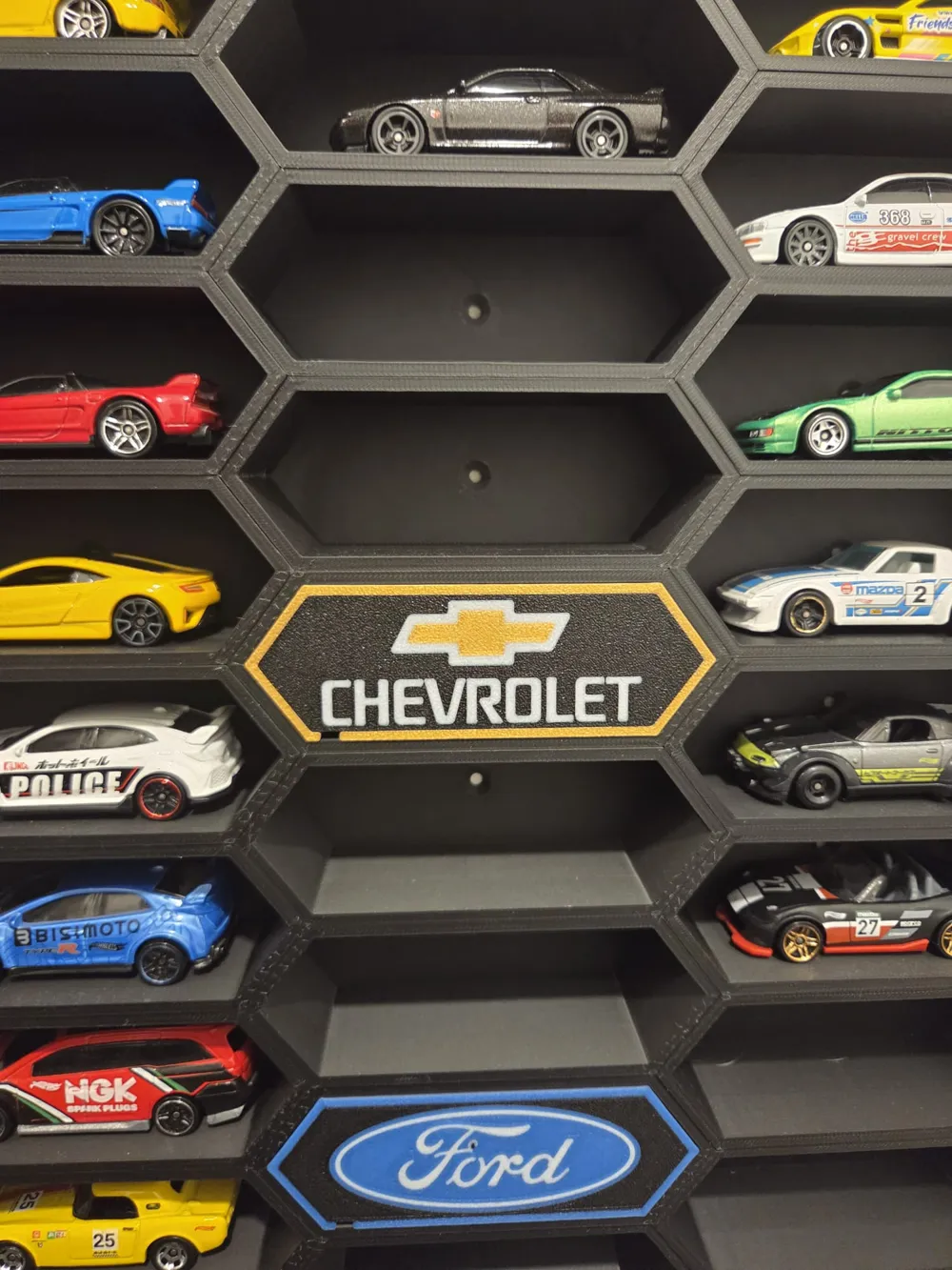 Chevy logo insert hotwheels box - Free 3D Print Model - MakerWorld