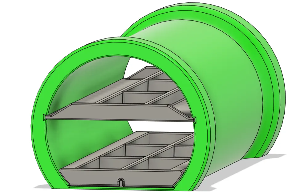 SM64 Mario Raceway Pipe- Hot Wheels Display/ Track - Free 3D Print ...