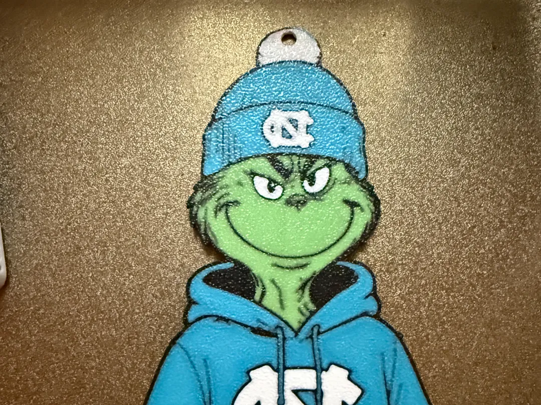 Grinch UNC Tarheel by ryanscreations MakerWorld: Download Free 3D Models