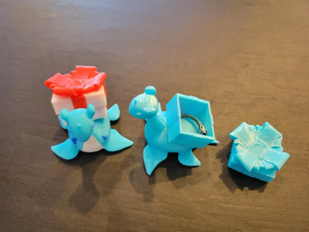Christmas/Gift Box Lapras - Pokémon by DaniCali MakerWorld: Download ...