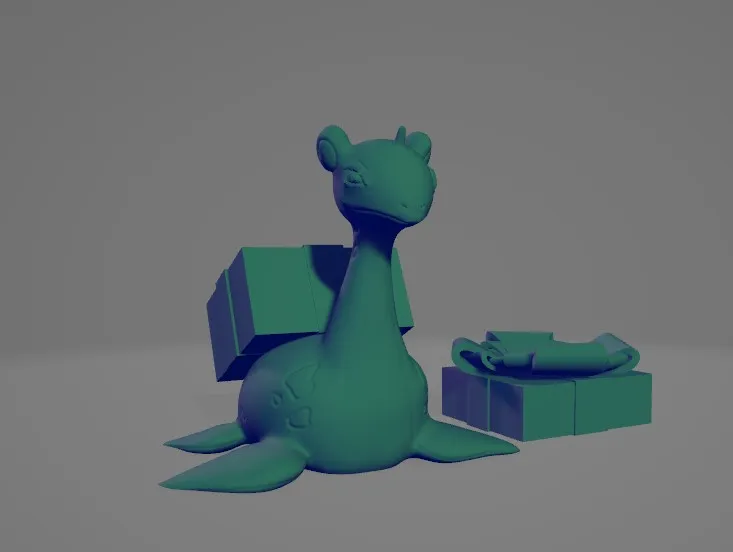 Christmas/Gift Box Lapras - Pokémon by DaniCali MakerWorld: Download ...