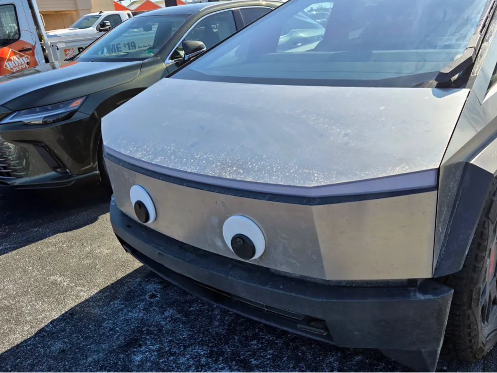 Cybertruck magnetic Googly eyes - Free 3D Print Model - MakerWorld
