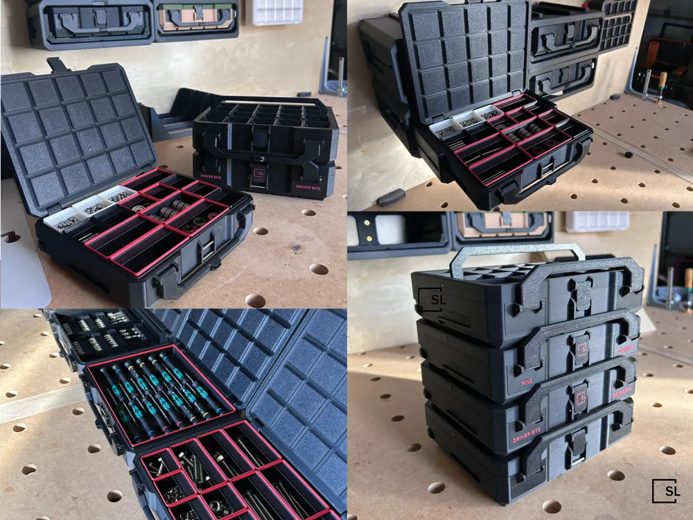 Gridfinity Storage Box V2 (Schuylab) - 무료 3D 프린트 모델 - MakerWorld