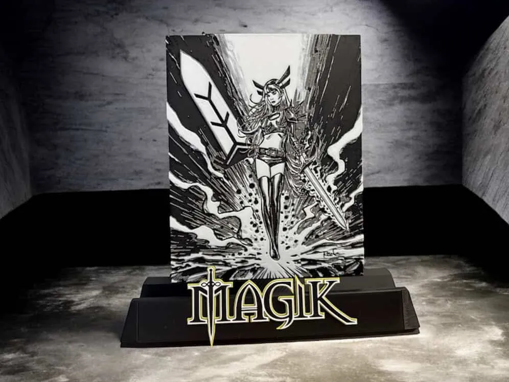 Magik Comic Book Kickstand – Mystic Display Stand - Free 3D Print Model ...