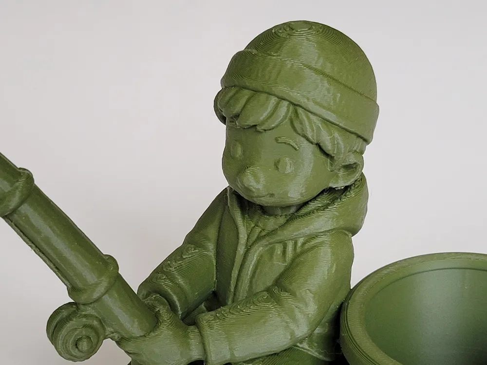 Tea Cup Fisherman - Teabag holder - Free 3D Print Model - MakerWorld