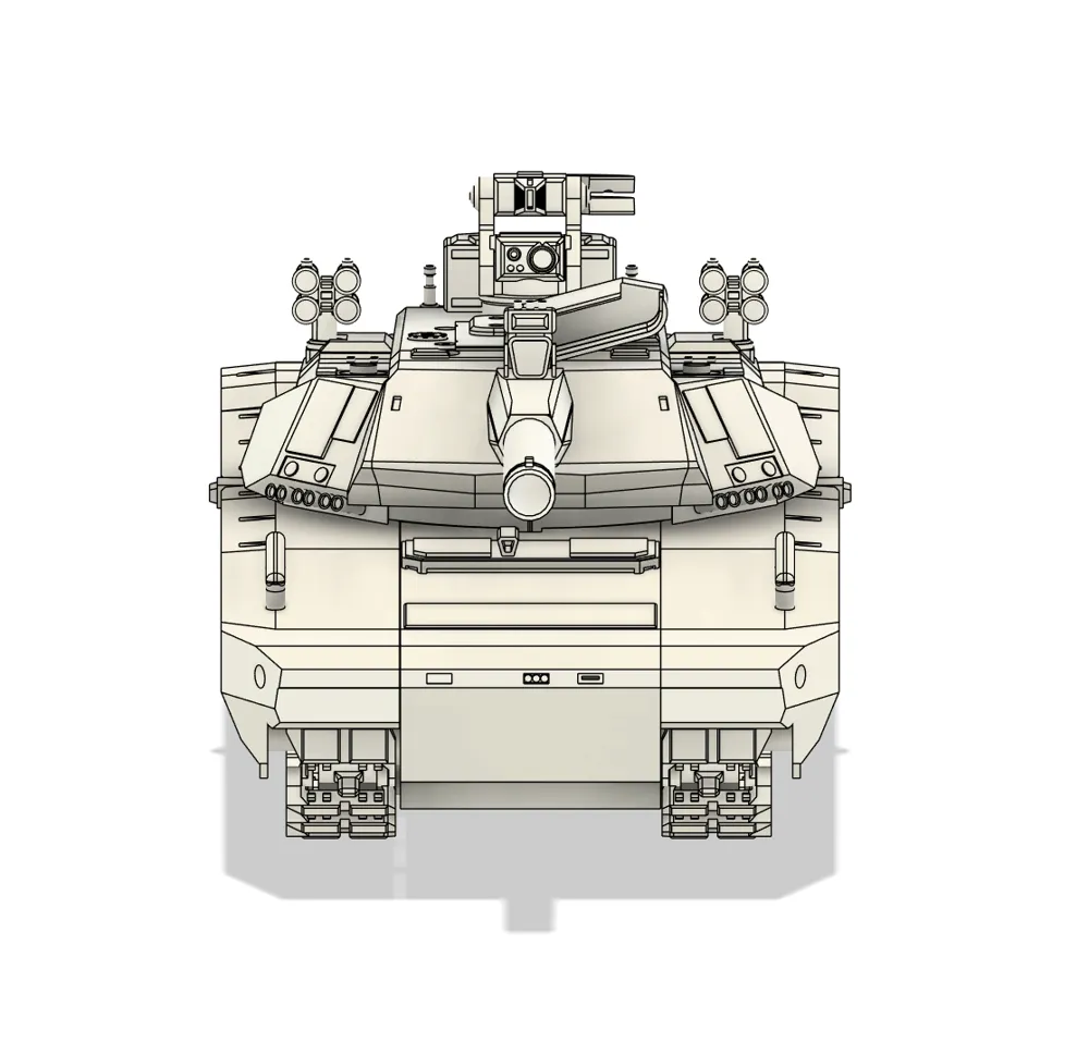 93 Parade Type 100 Main Battle Tank / 93阅兵100式主战坦克 来自 鸦鸦101 MakerWorld：免费下载 3D 模型